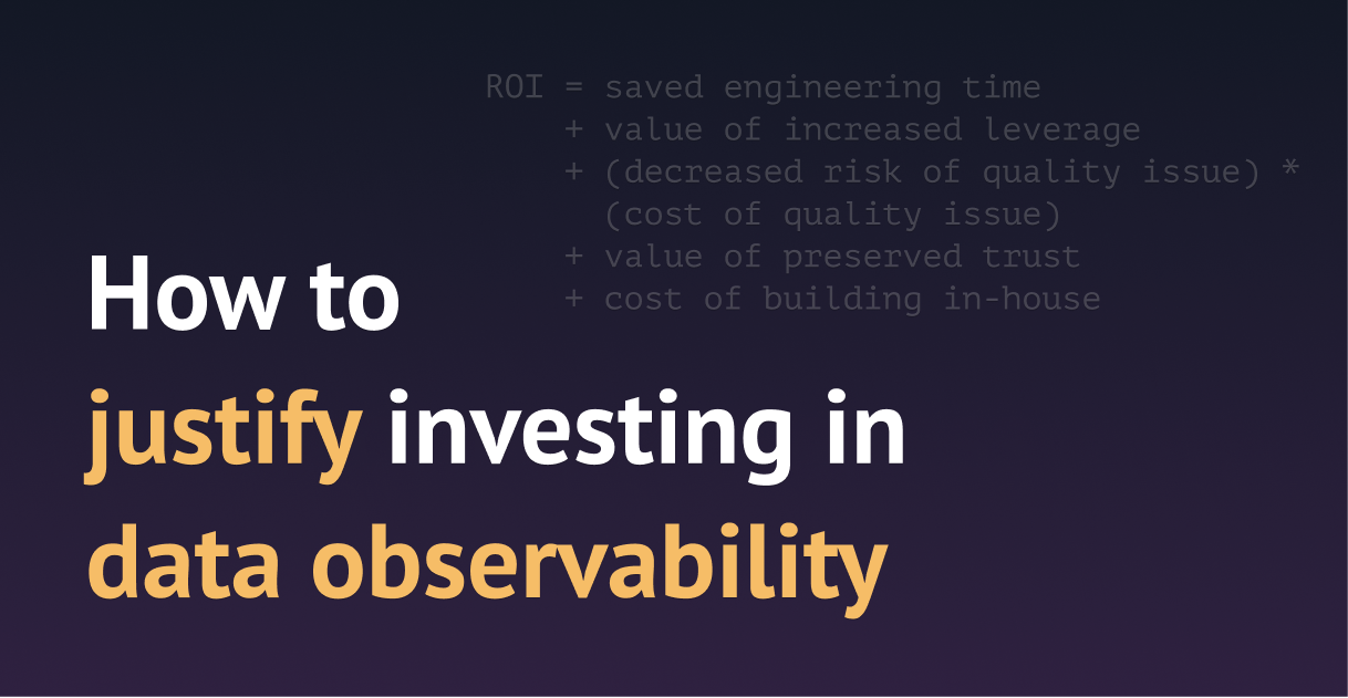 Welcome to Metaplane